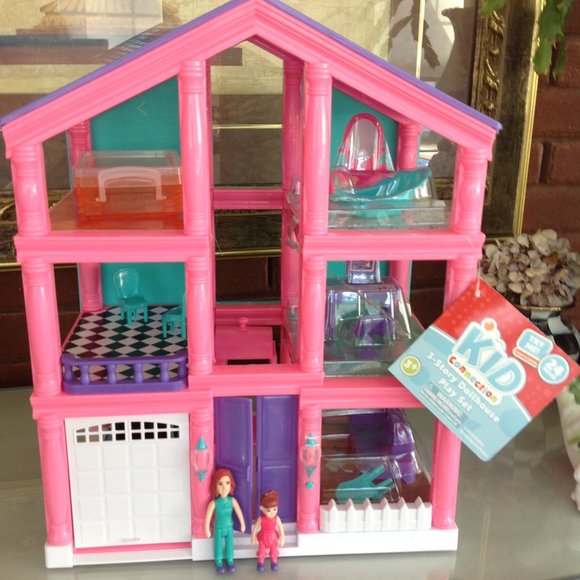 Kid Connection | Toys | Kid Connection 3story Dollhouse Playhouse ...